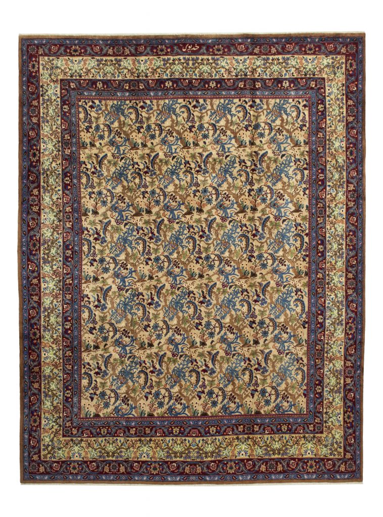 mood Vintage Mashhad Area Rug Hand Knoted NZ Wool Iran Weg Dye (328×253 ...