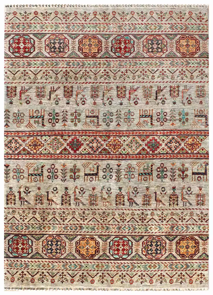 Khorjin Rug - 221 x 158 - Sarabi's Fine Rugs